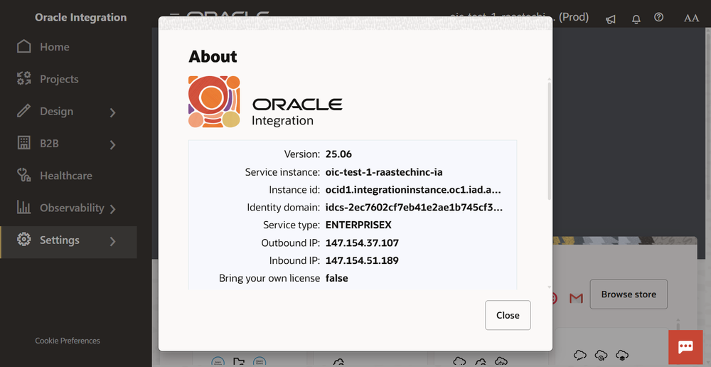 Are you running OIC Gen 2 or Gen 3?